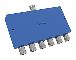 6-Way Power Dividers/Combiners to 22 GHz