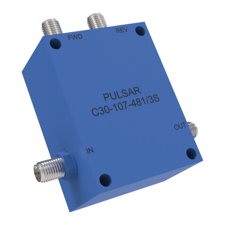 High Power 30 dB Dual Directional Coupler: 20 to 400 MHz - SMA