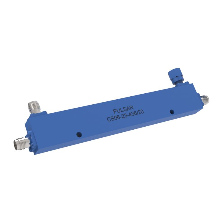 6 dB Directional Coupler: 0.5 to 18 GHz - SMA
