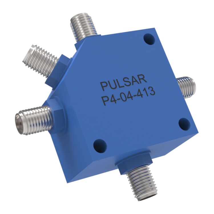 4-Way Power Divider: 1 to 500 MHz - SMA